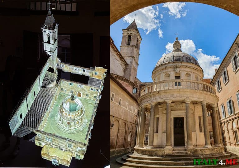 Tempietto by Bramante in Rome: architecture and history