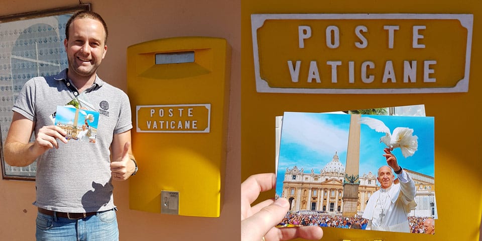 How to Send a Postcard from the Vatican City Post Office?