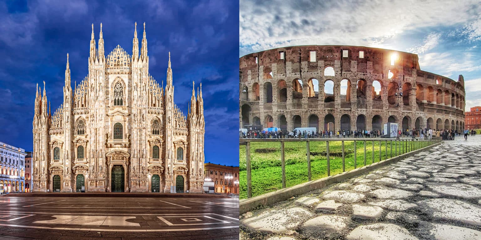 How to Get from Milan to Rome: Train, Bus, Plane, Car